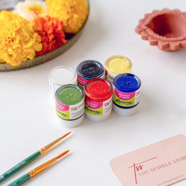 DIY Diya Decorating Kit – Shop Exclusive Picks | The Sparkle Story