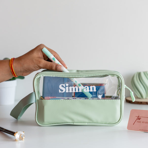 Personalized Clear Zipper Pouch - COD Not Applicable – Shop Exclusive ...
